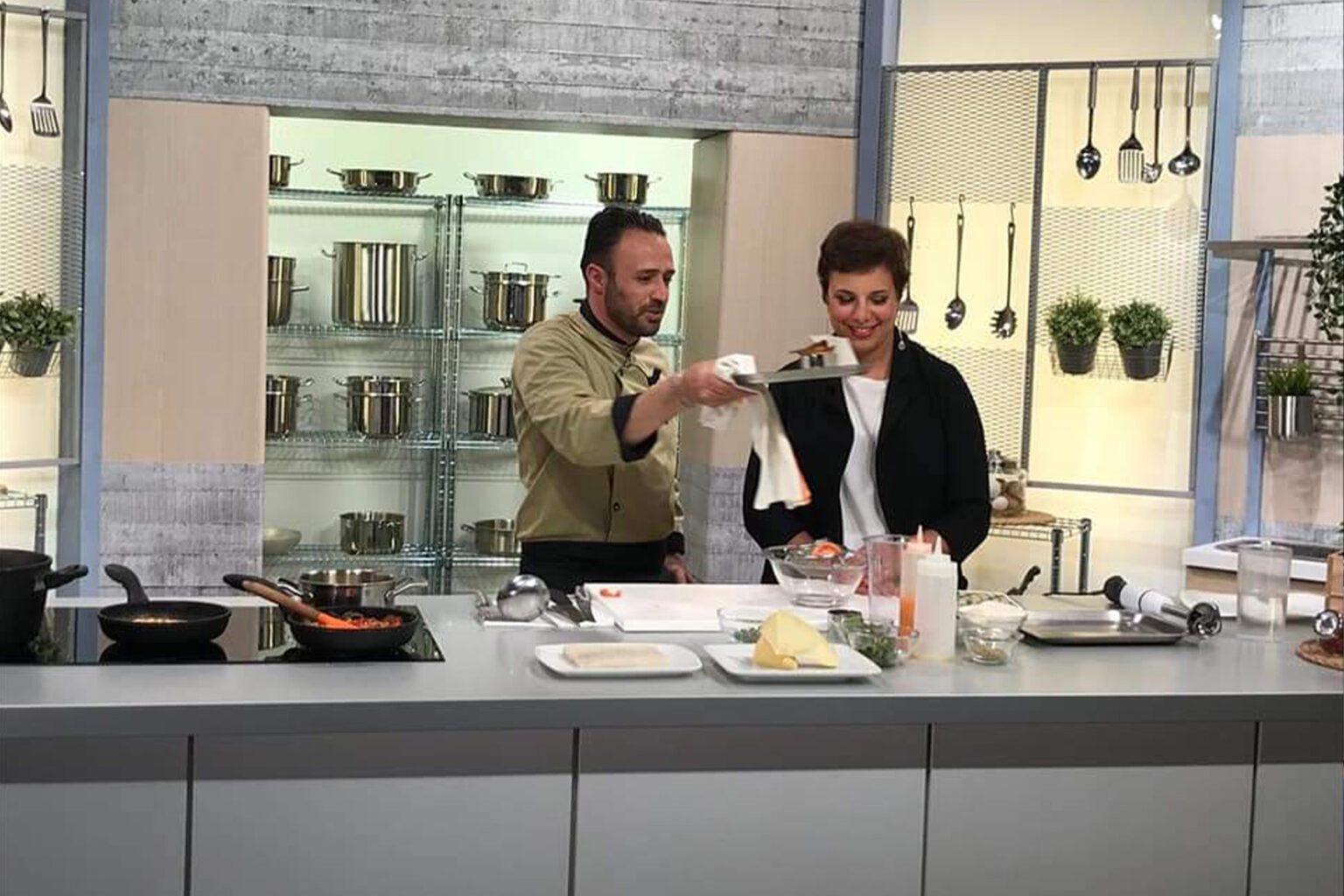 Chef Fecarotta guest of Francesca Barbarini on Alice - Davide Fecarotta ...